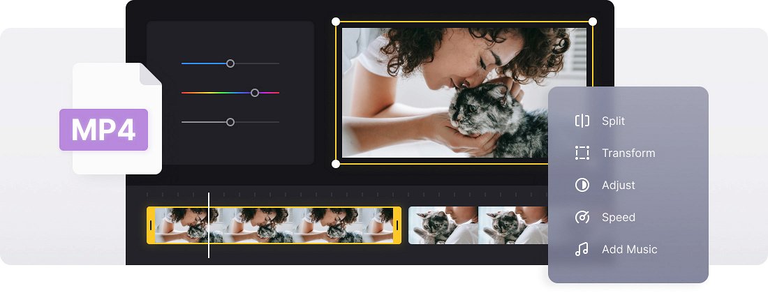 MP4 Editor — Clideo