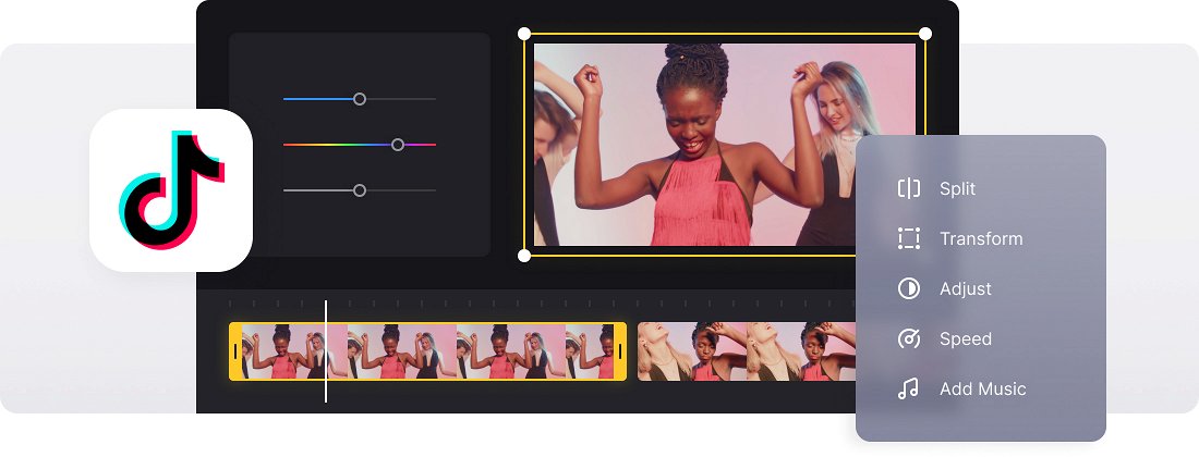 TikTok Video Editor — Clideo